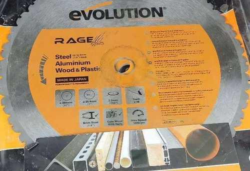 Диск пильный многоцелевой Evolution rage blade 355