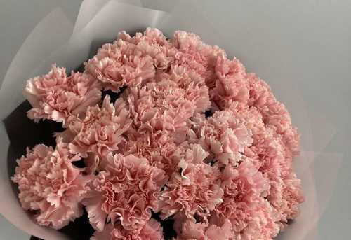 Букет из 25 розовых диантусов Джоди