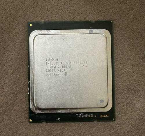 Процессор intel xeon e5 2620