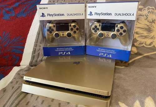 Sony PlayStation 4 Slim Gold Limited Edition