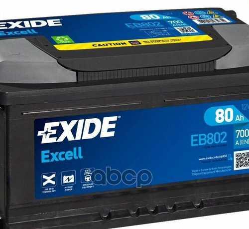 Exide EB802 excell аккумуляторная батарея 19.5
