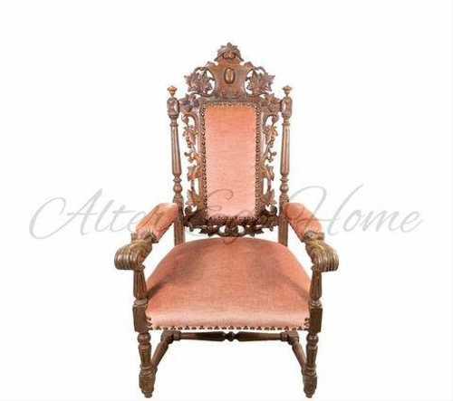Антикварное французское кресло 1850-х гг