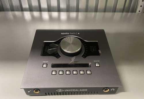 Внешняя звуковая карта Universal audio Apollo twin