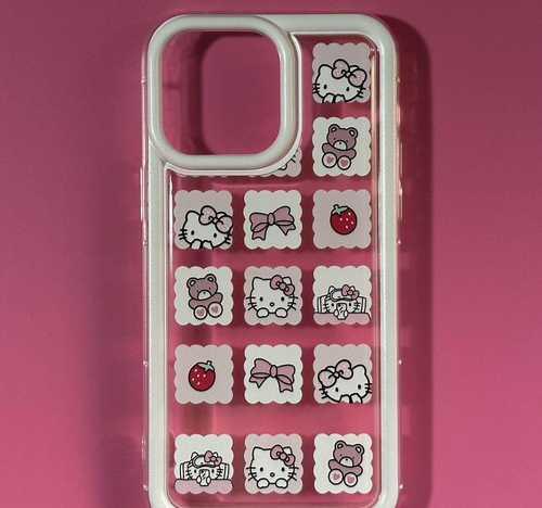 Чехол на iPhone 14 pro max hello kitty