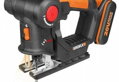 Worx WX550 акк лобзик 1 x 2 Ач, зу