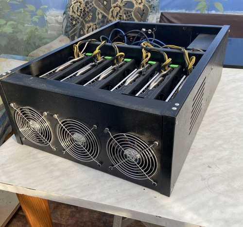 Видеокарты rx 570 8gb 6 штук