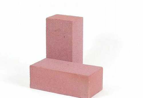 Кирпич силикатный розовый пустотелый