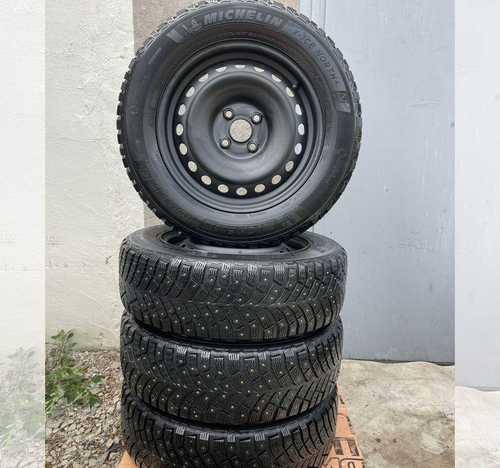 Комплект зимних колес Michelin 185/65 r15 4*100