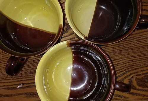 Керамические чашки для бульона
