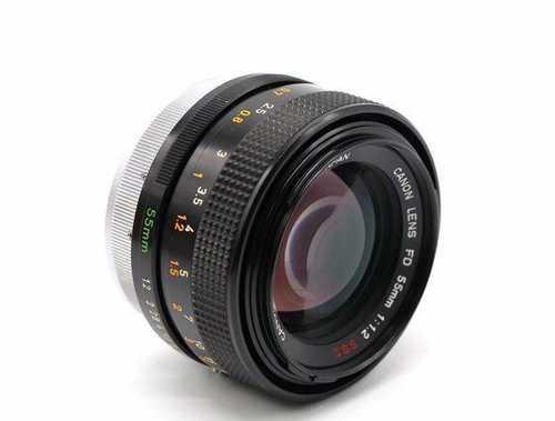 Canon FD 55mm f/1.2 S.S.C