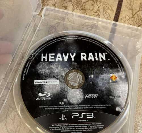 Heavy rain ps3 диск