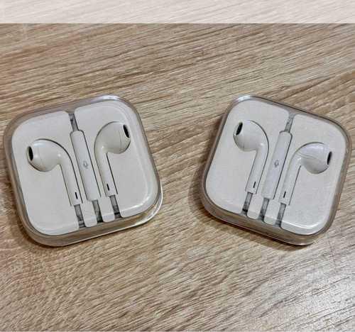 Наушники apple earpods 3.5 мм проводные б/у