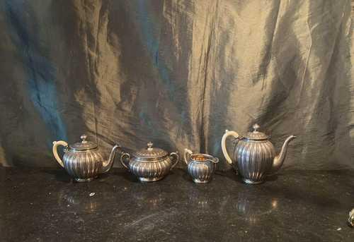 Набор чайно-кофейный серебро 84 братья Грачёвы