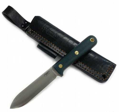 Нож Кефарт, VG-10 конв, микарта изумруд, 244.2052