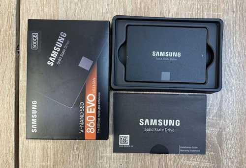SSD Samsung 860 EVO 500 гб