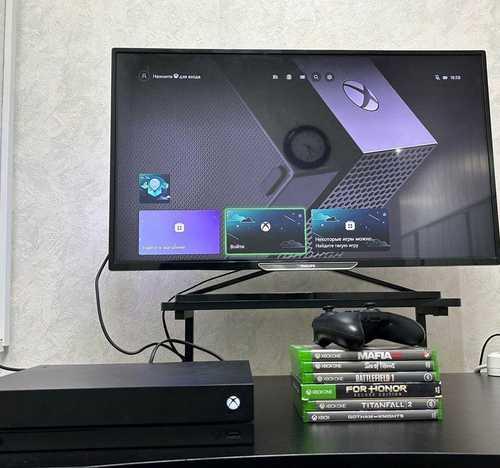 Xbox one X  игры  подписка