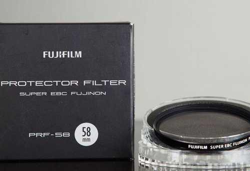 Защитный светофильтр Fujifilm PRF-58 Black