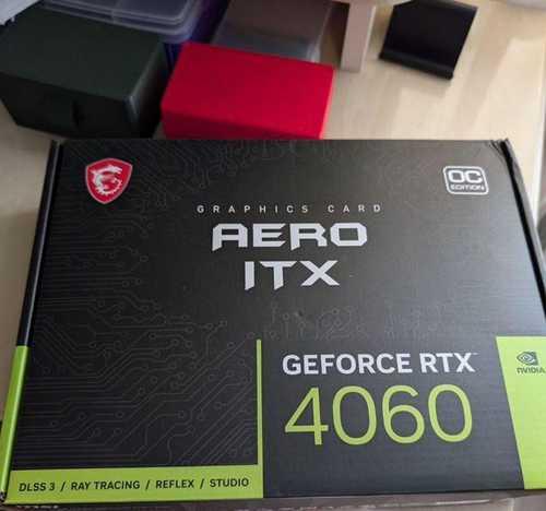 Видеокарта MSI RTX 4060 Aero ITX 8G OC