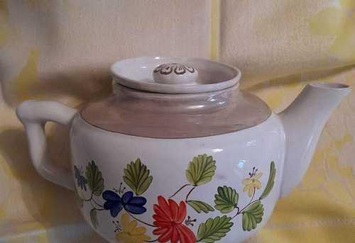 Чайник заварочный СССР керамика