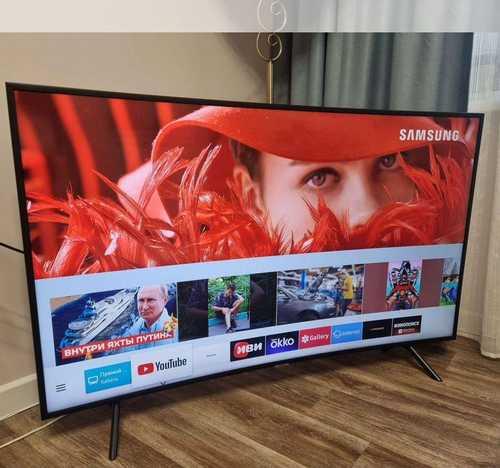 Изогнутый Samsung UltraHD 49"Series 7 HDR AirPlay