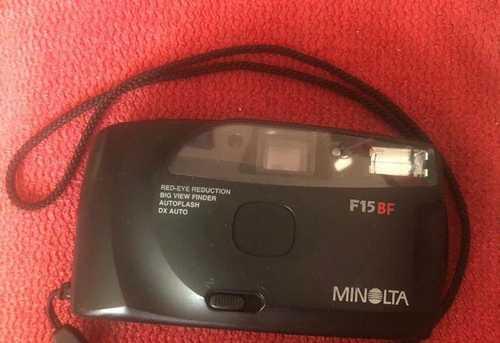 Плёночный фотоаппарат Minolta F15BF
