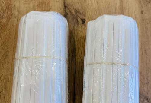 Палочки деревянные в индивидуальной упаковке