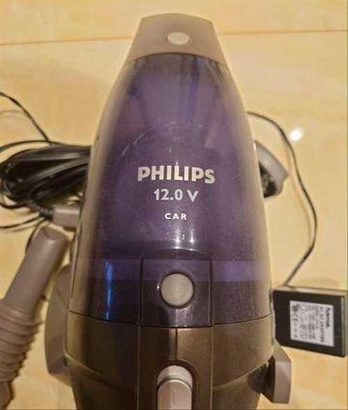 Автомобильный пылесос аккумуляторный Philips