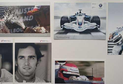 Автограф - карты гонщиков Formula 1 2007