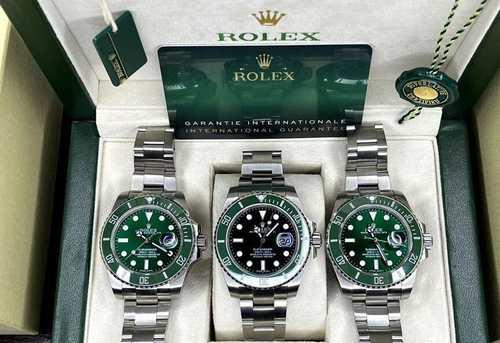 Часы rolex submariner hulk new