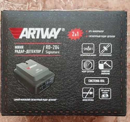 Радар детектор Artway RD-204 новый