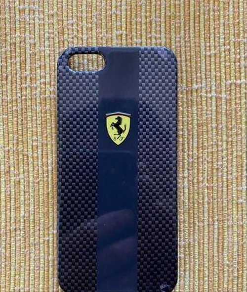 Чехол на iPhone 5 5s se Ferrari