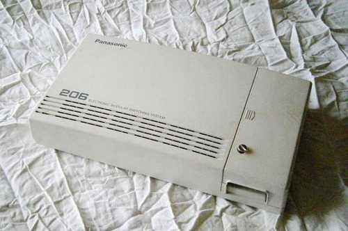 Мини атс Panasonic KX-T206RU, рабочая