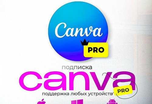 Canva Pro Лицензия 6 месяцев