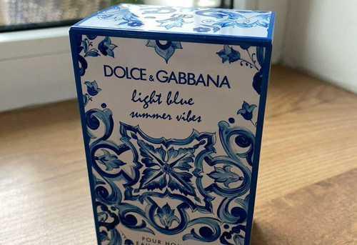 Духи Dolce Gabbana light blue summer vibes 75 ml