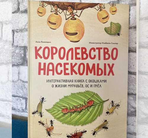 Королевство насекомых.Интерпктивная книга