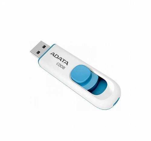 Флеш-накопитель Adata AC008 16GB, белый