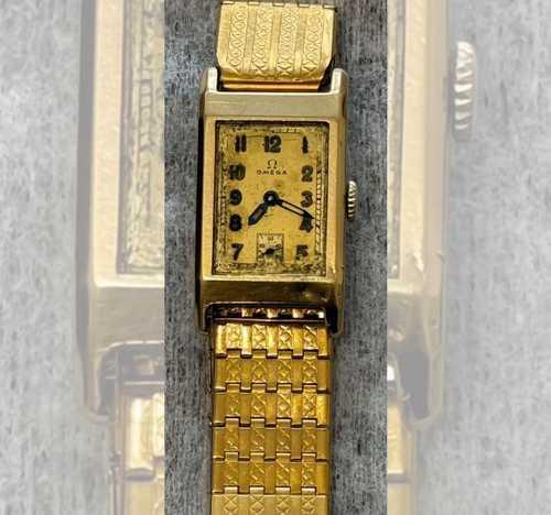 Винтаж женские часы Omega золотые