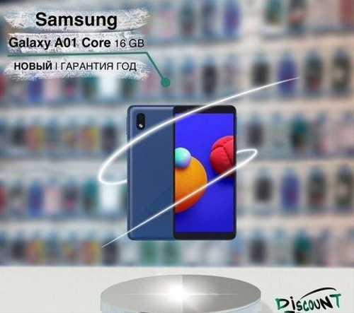 Samsung galaxy A01 Core 16Gb Blue (новый,запечатан