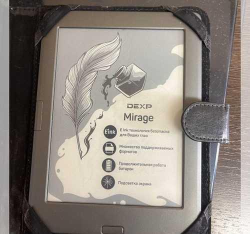 Dexp mirage книга электронная