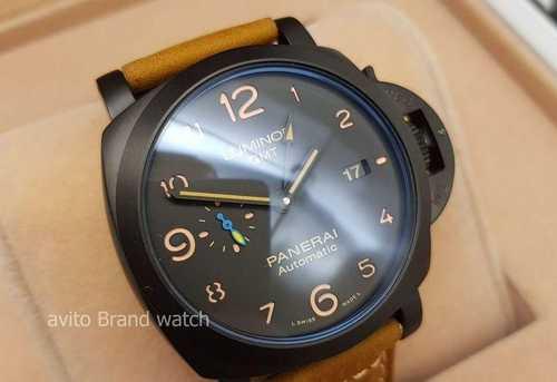 Часы мужские новые Panerai GMT ceramica luminor