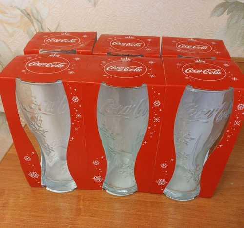 Бокалы Coca Cola