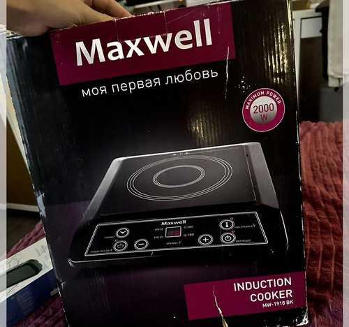 Индукционная плита Maxwell 1 конфорка