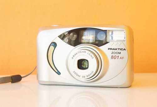 Пленочный фотоаппарат Praktica Zoom 801 AF + приме