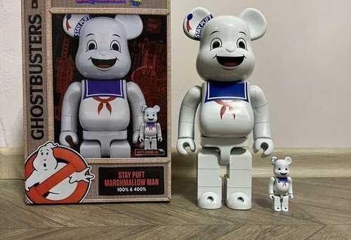 Bearbrick Stay Puft Marshmallow Man 100 & 400