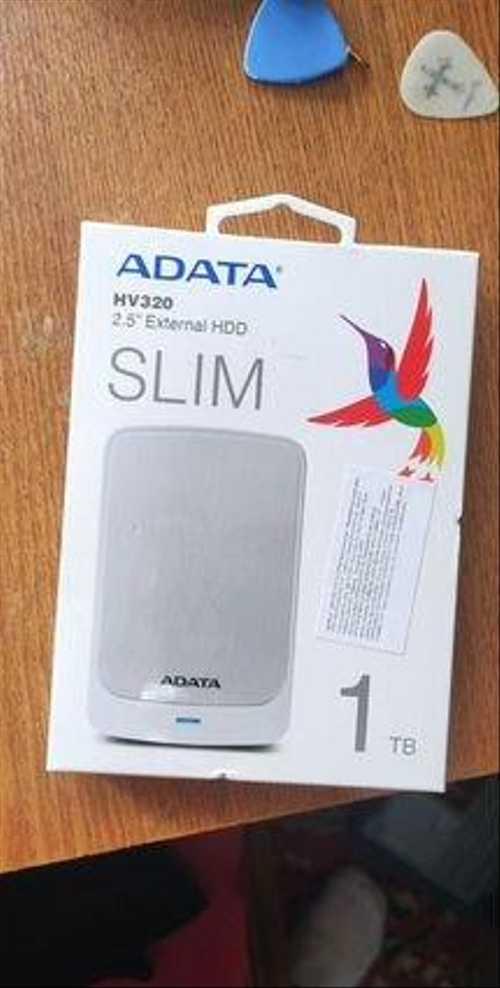Внешний жесткий диск HDD adata HV320 1TB