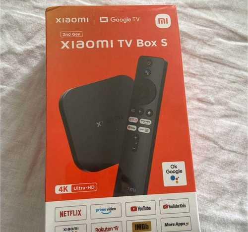 TV приставка xiaomi tv box s 2 gen