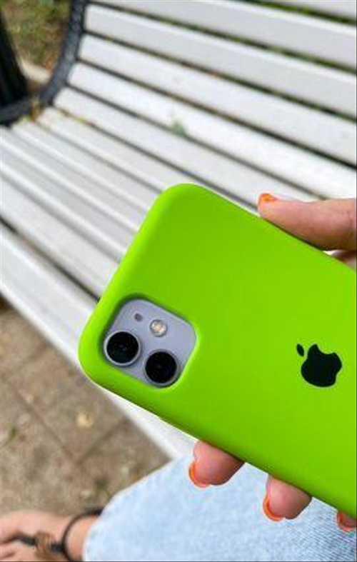 Чехол Silicone case на все модели Apple iPhone