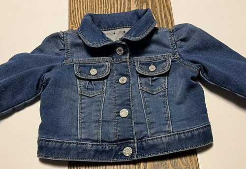 Куртка джинсовпя CAP на 6-12 месяцев