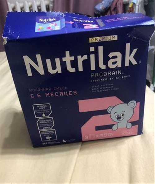 Nutrilak premium 2 с 6 месяцев