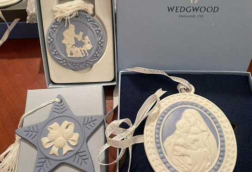 Wedgwood елочные игрушки, медальен